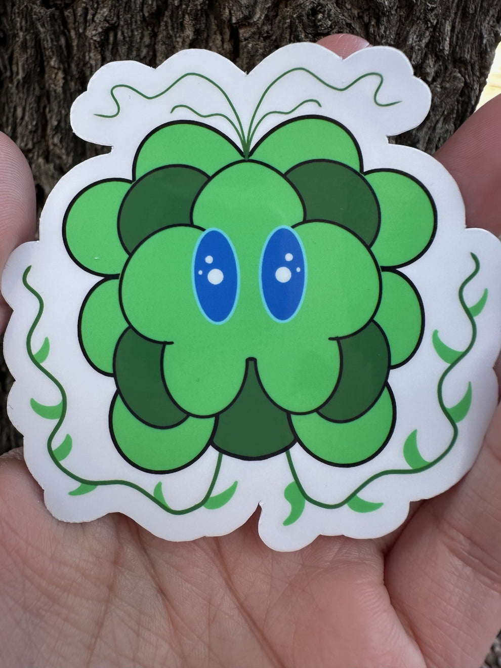 Sticker character Lucky, Vinyl sticker with lamination – Moon Crafted ...